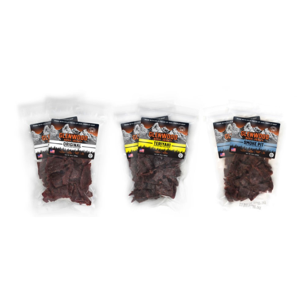 Classic Beef Jerky Variety Pack | Glenwood Snacks