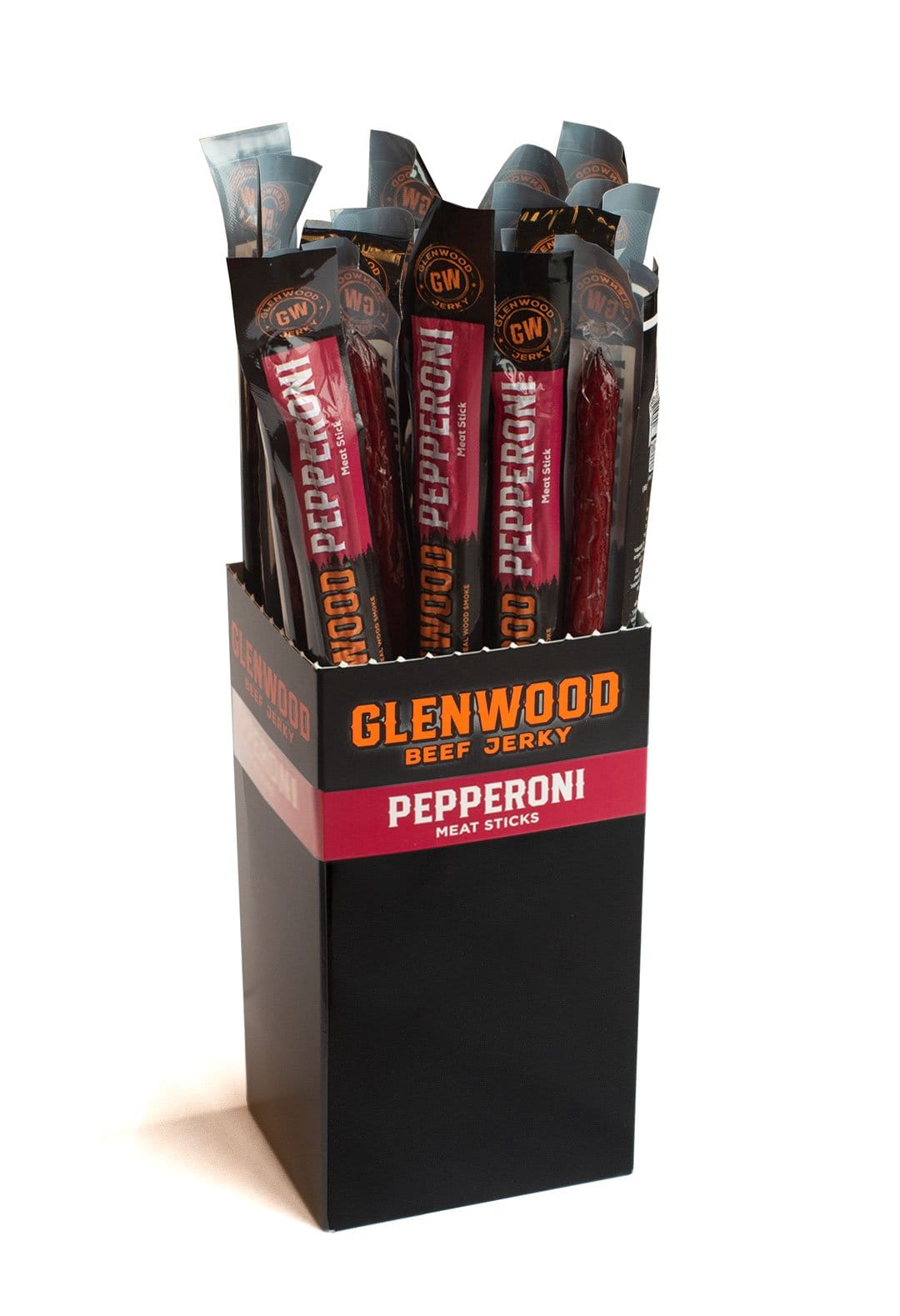 Pepperoni Meat Sticks Box | Glenwood Snacks
