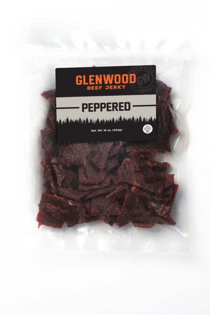 Peppered Beef Jerky | Glenwood Snacks
